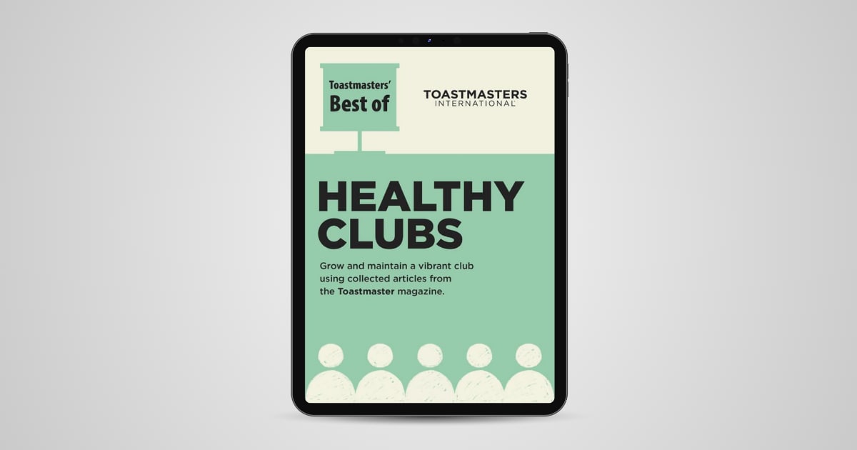 Toastmasters International -Healthy Clubs E-Book